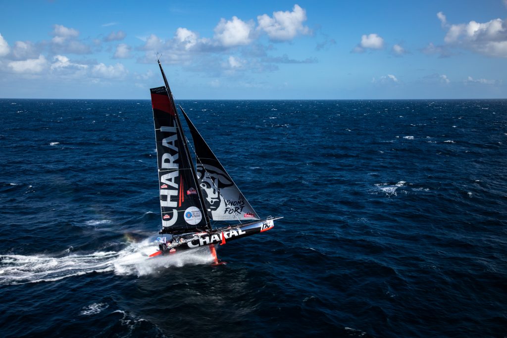 Stratégie météo : première décision importante lundi ! | Charal Sailing ...